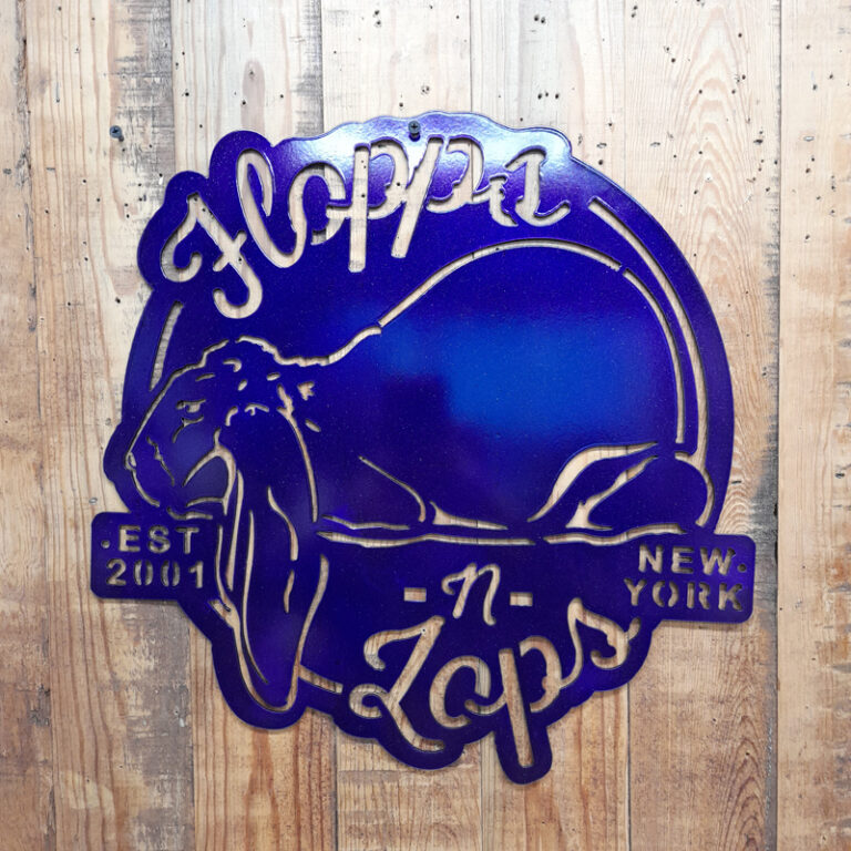 Single Layer Metal Signs – Juno Ironcraft, LLC