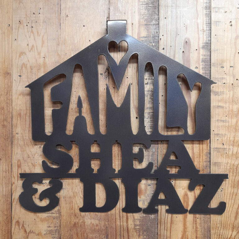 Single Layer Metal Signs – Juno Ironcraft, LLC