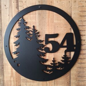 Single Layer Metal Signs – Juno Ironcraft, LLC