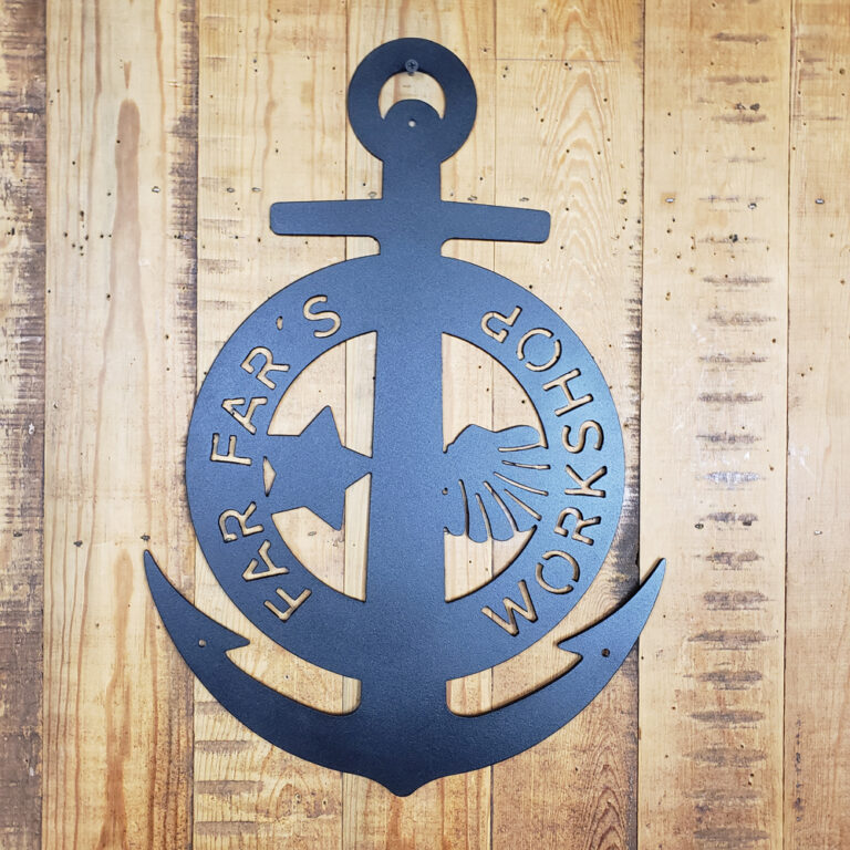 Single Layer Metal Signs – Juno Ironcraft, LLC