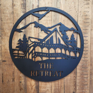 Single Layer Metal Signs – Juno Ironcraft, LLC