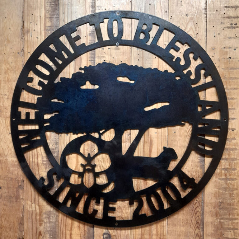 Single Layer Metal Signs – Juno Ironcraft, LLC